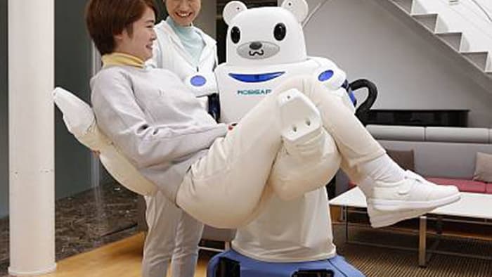 Robear - Robot "gấu" thiết kế phục vụ dân số già tại Nhật Bản | Nomudas ...
